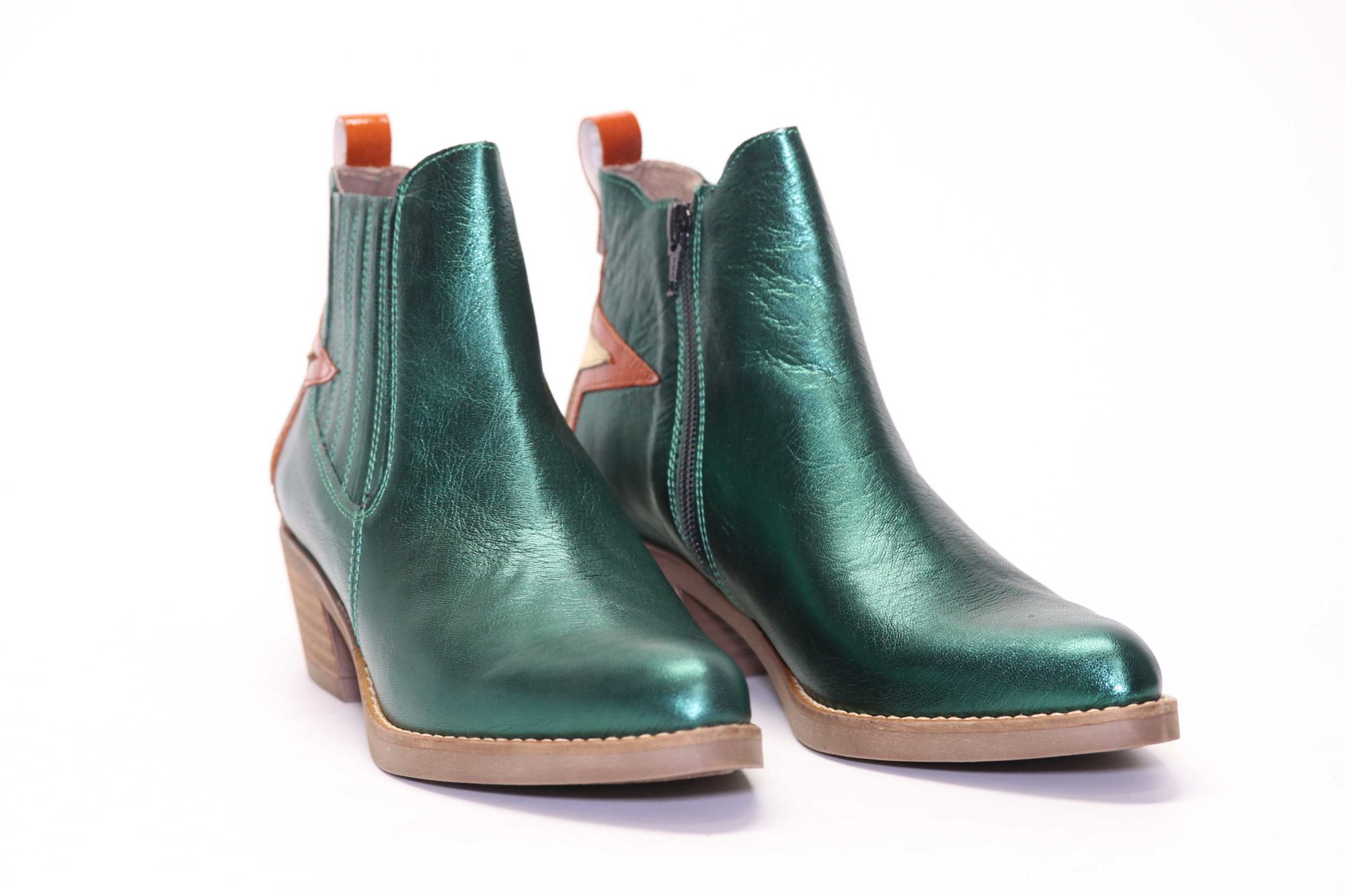 Bottines Femme MKD Izac Verte
